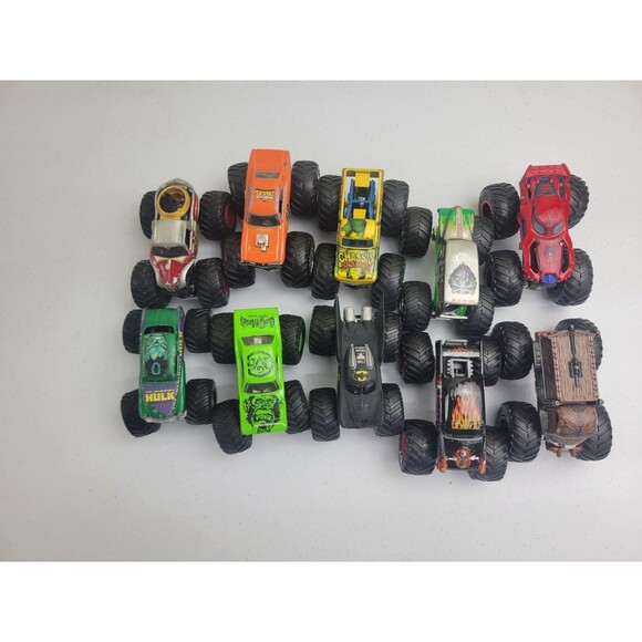 Hot Wheels | Toys | Lot Of Hot Wheels Monster Jam Trucks Grave Digger ...